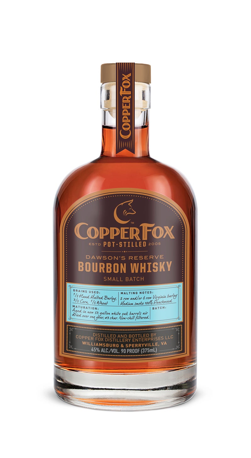 Dawson's Reserve Bourbon 375mL | Copper Fox Williamsburg